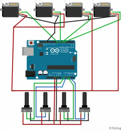 Achetez Bras Robot Arduino Avec / Sans Servomoteurs - Arduino Maroc | MEGMa